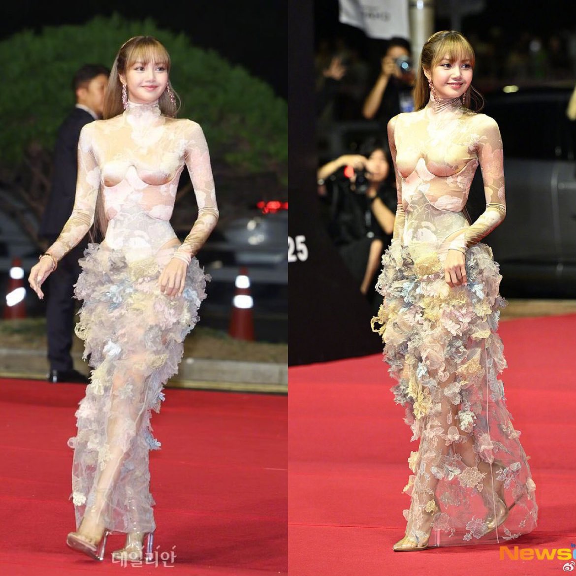 Lisa Shocks at Busan International Film Festival Following Her Emmys ...